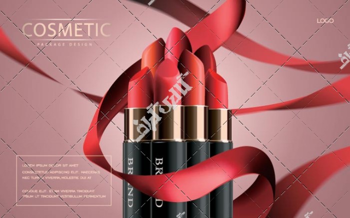 وکتور معرفی ماتیک و رژلب